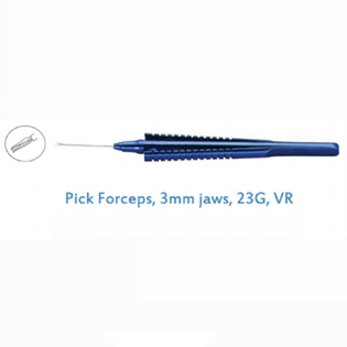 MICRO PINÇA PICK FORCEPS 23 GAUGE - Oftall Marketplace